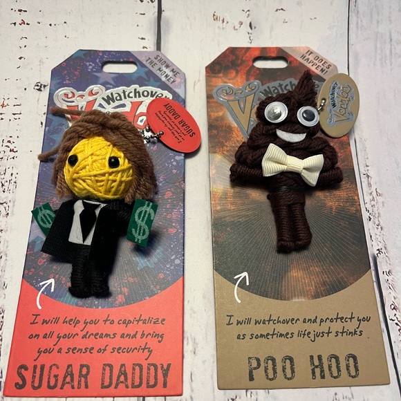 Voodoo Vixen | Accessories | Voodoo Watchover Mini Dolls Keychain Bag ...